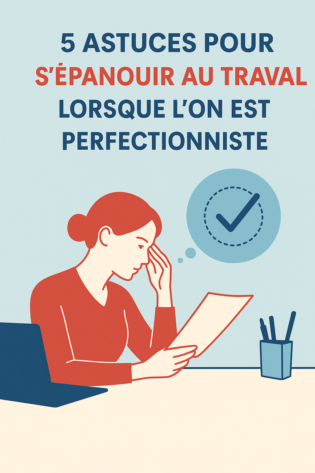 5 Astuces Pour S’épanouir Au Travail Lorsque L’on Est Perfectionniste